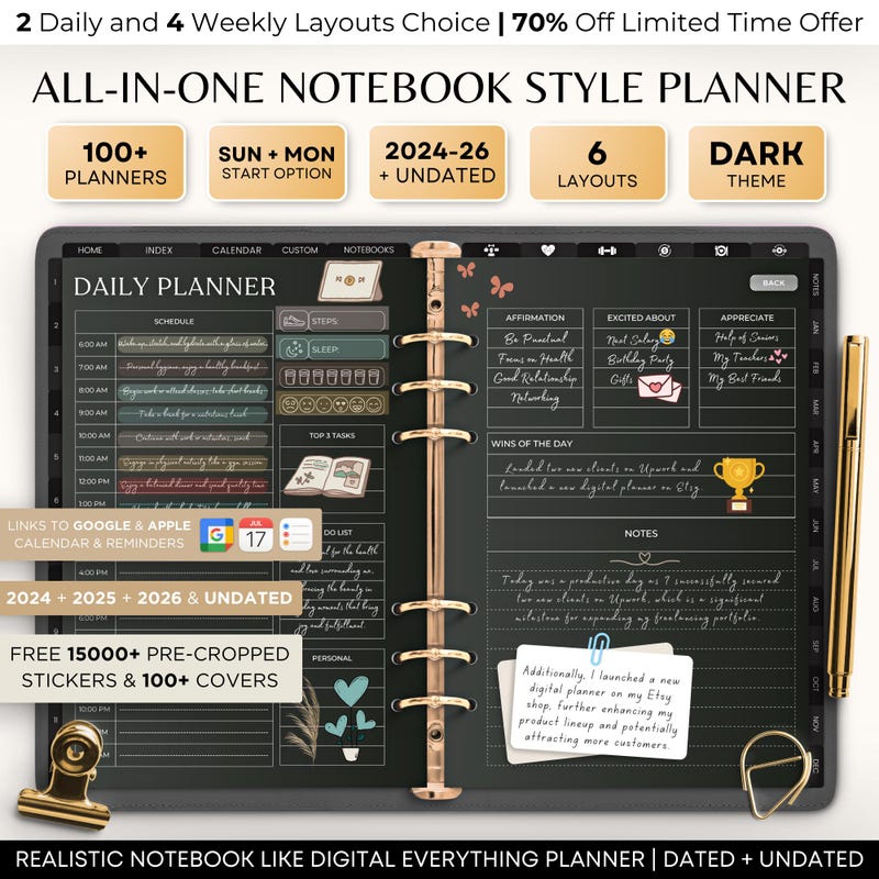 Digital Planner - Etsy