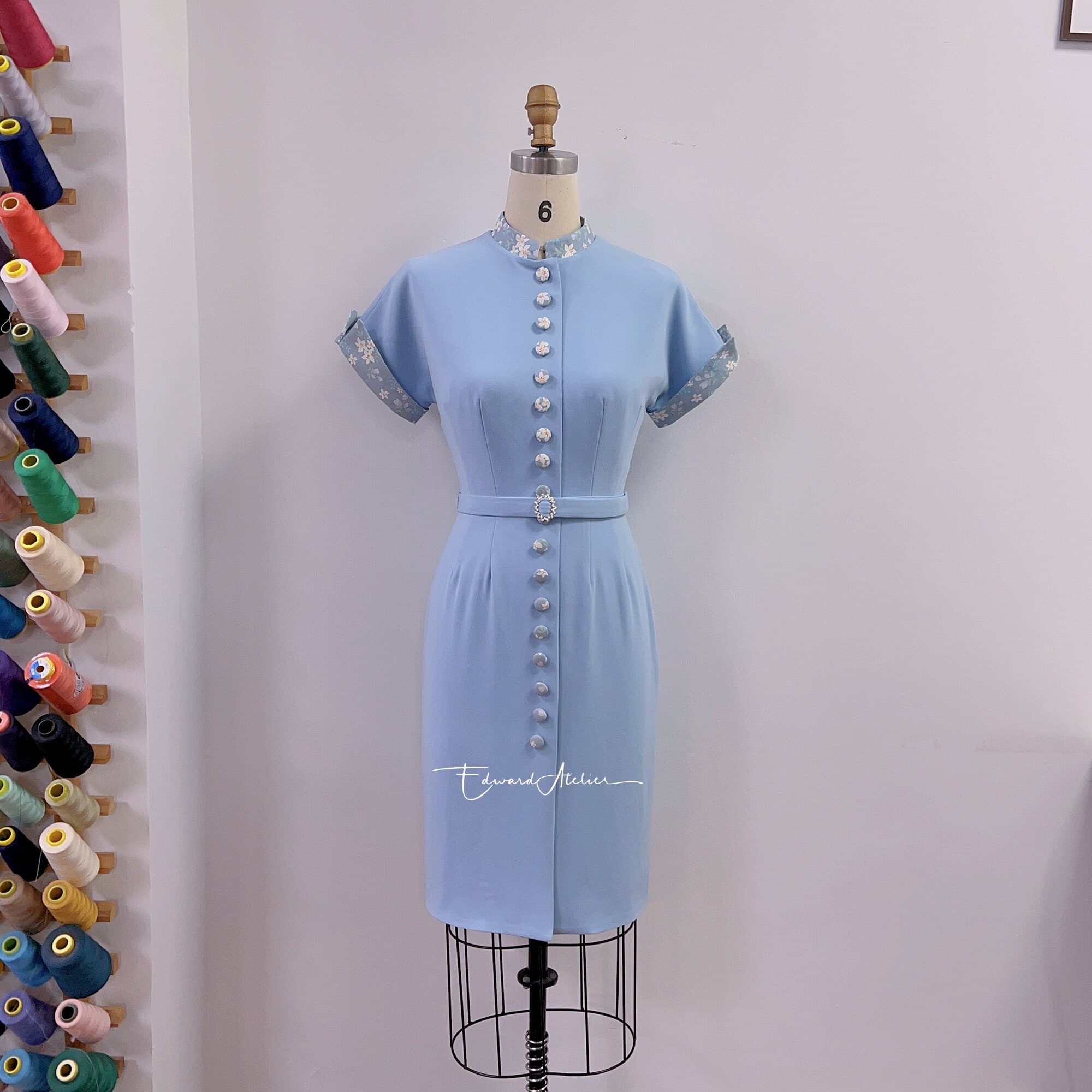 Allie Notebook Blue Dress 1940s Costume - Etsy