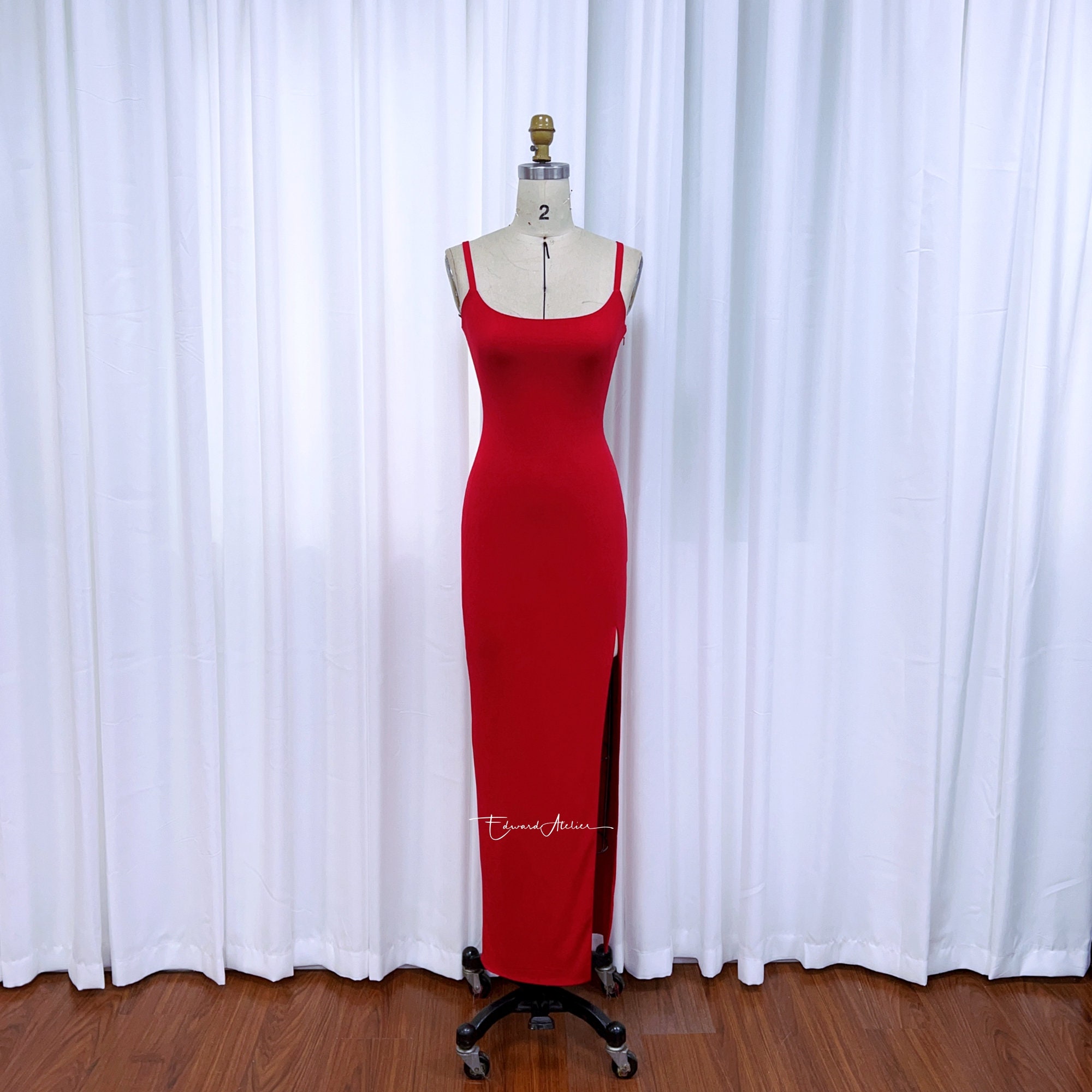 Tina Carlyle Red Dress 90s Cocktail Party Costume Etsy Australia