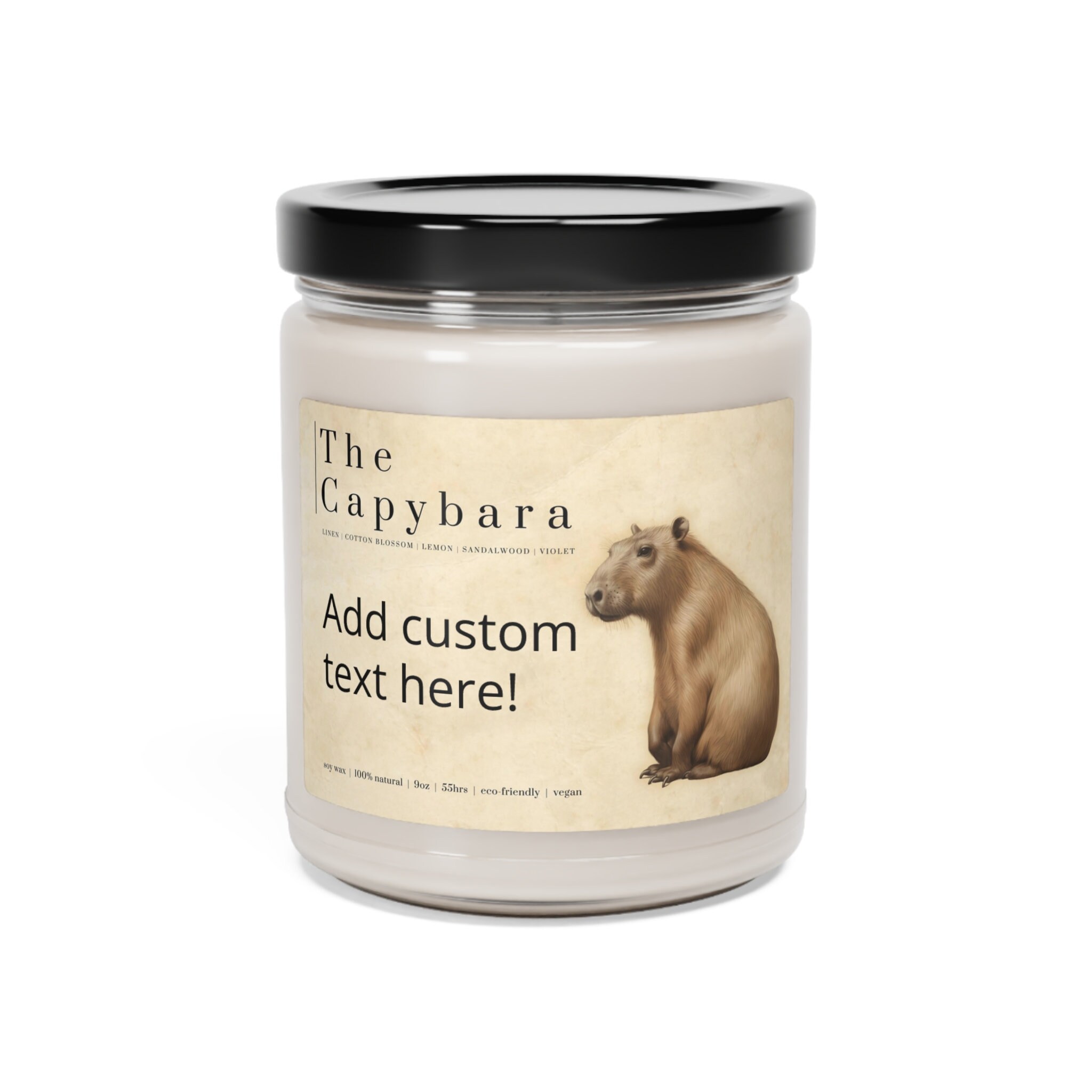 Capybara Gift Cute Capybara Candle Pull up Capybara - Etsy