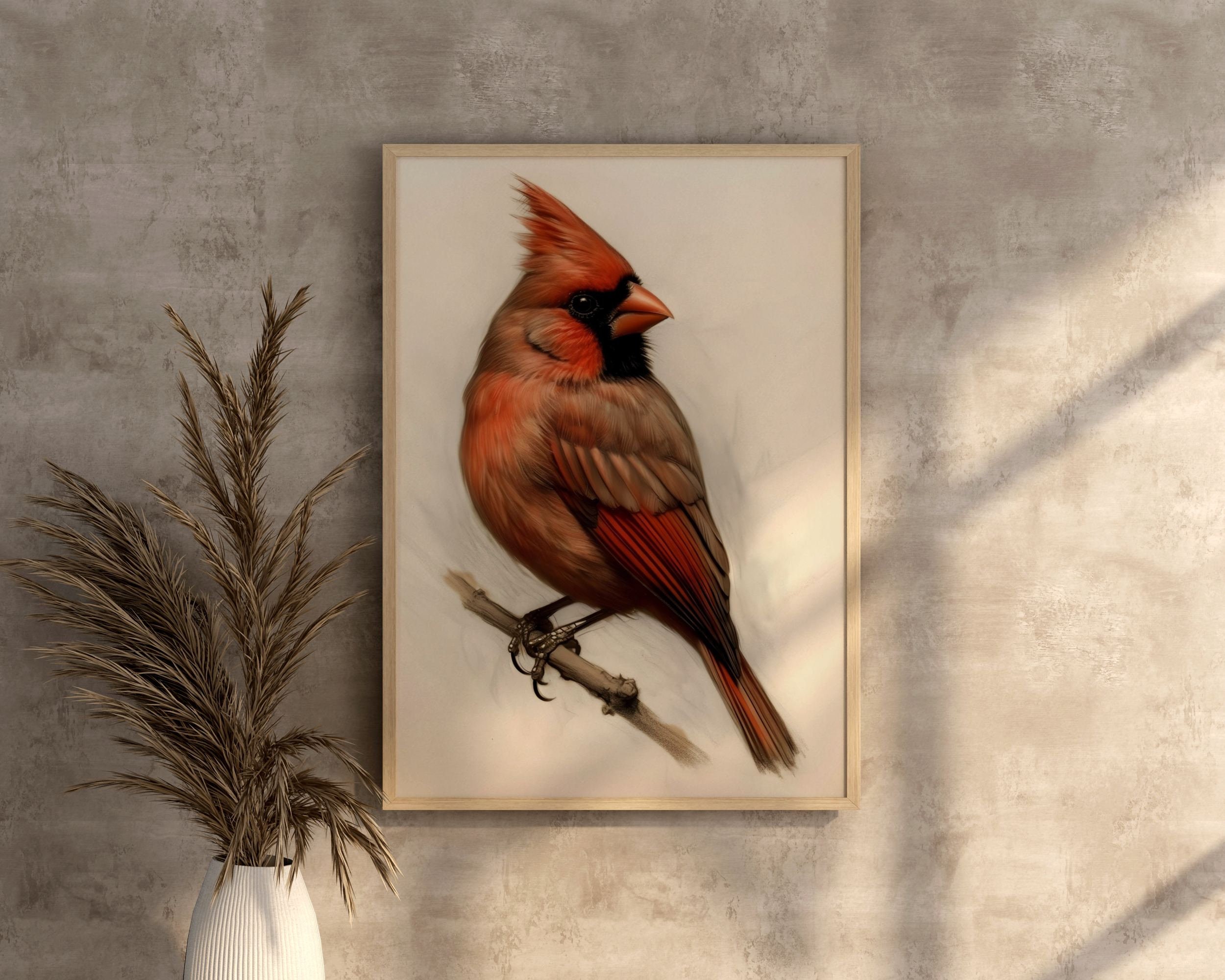 Set of 6 North American Bird Prints Downloadable Birds Gift Art Set ...