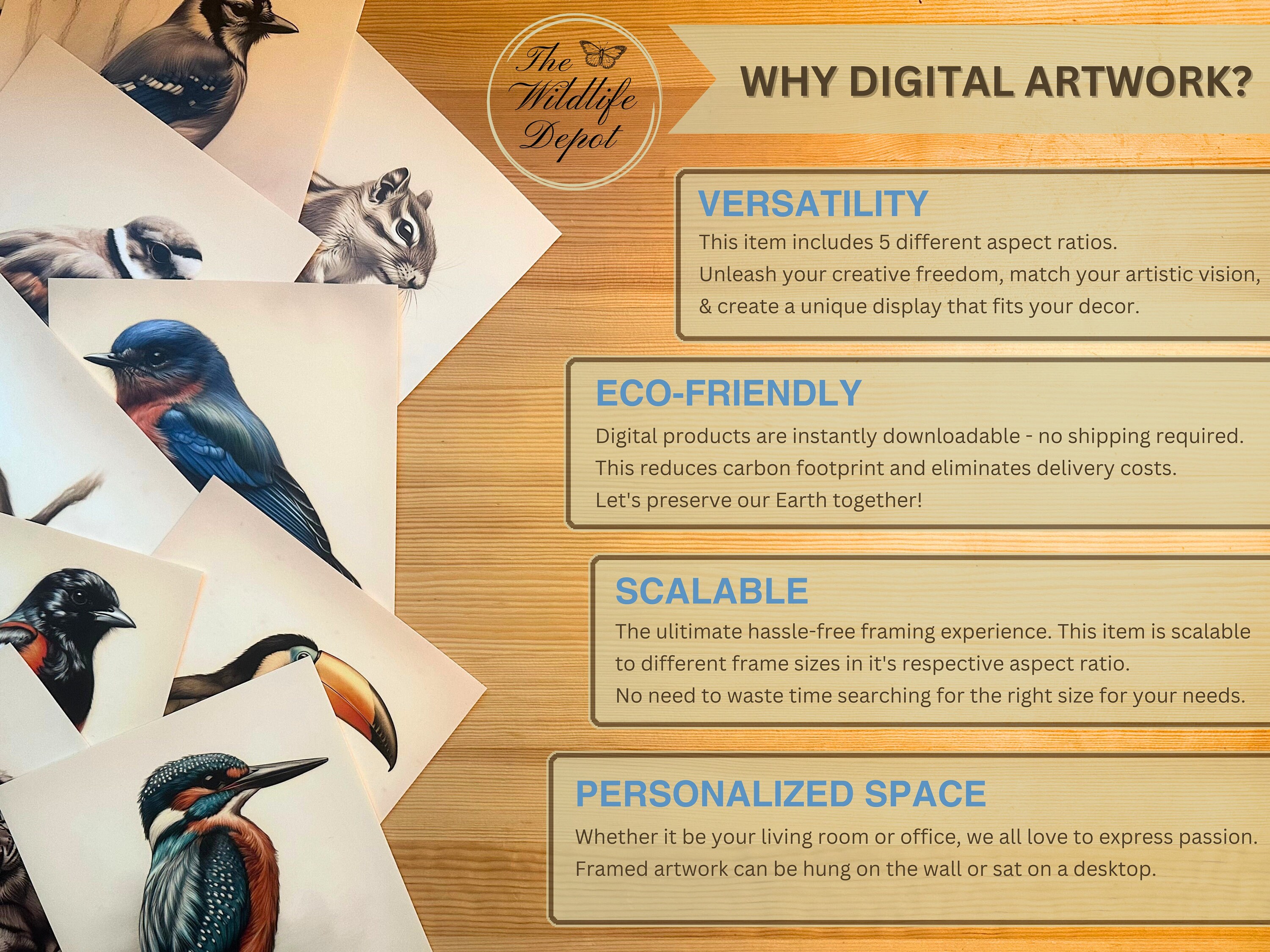 Australian Animals Kangaroo Digital Art Print Kangaroo Animal Gift ...