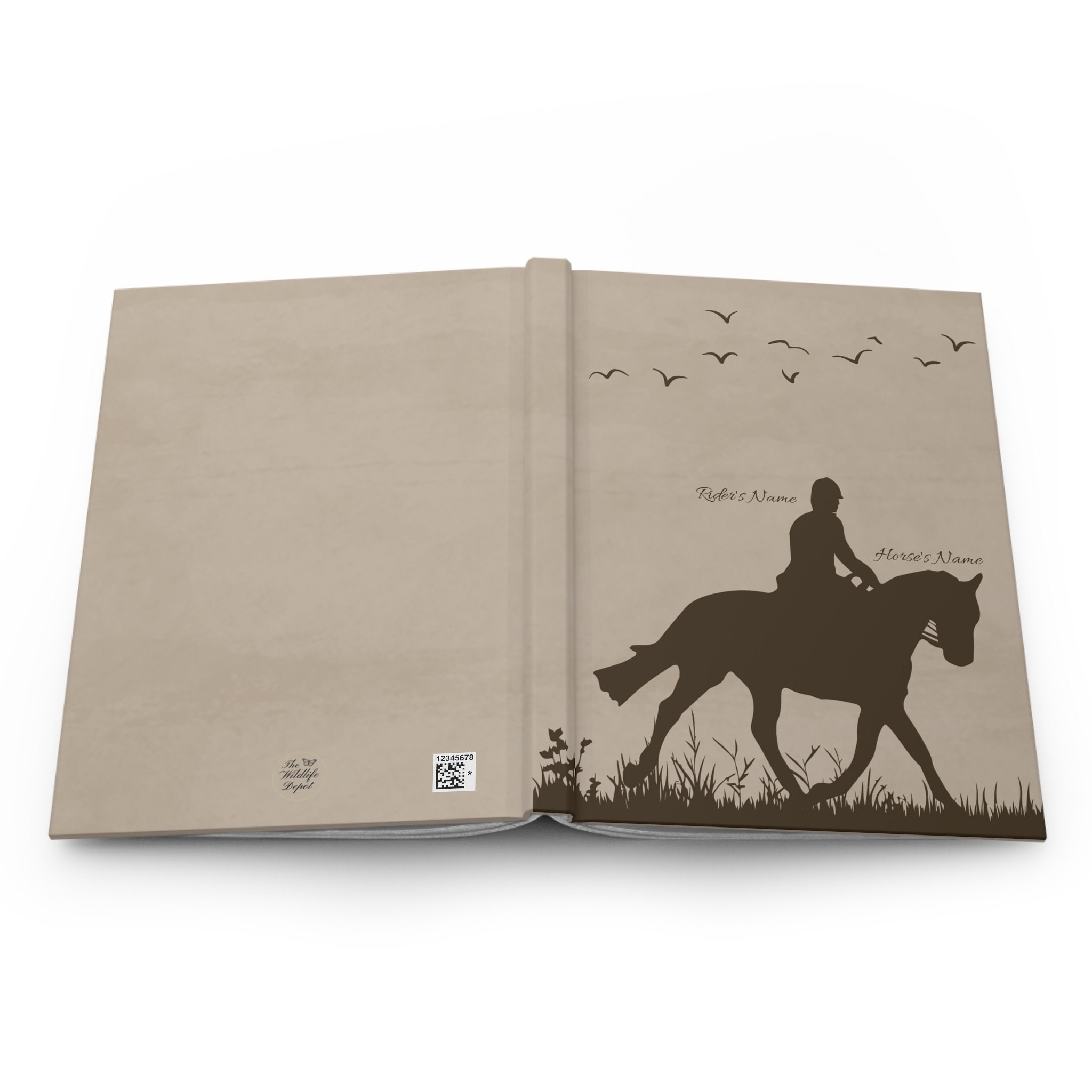 Personalized Horse Hardcover Notebook Horse Lovers Gift Notebook for ...