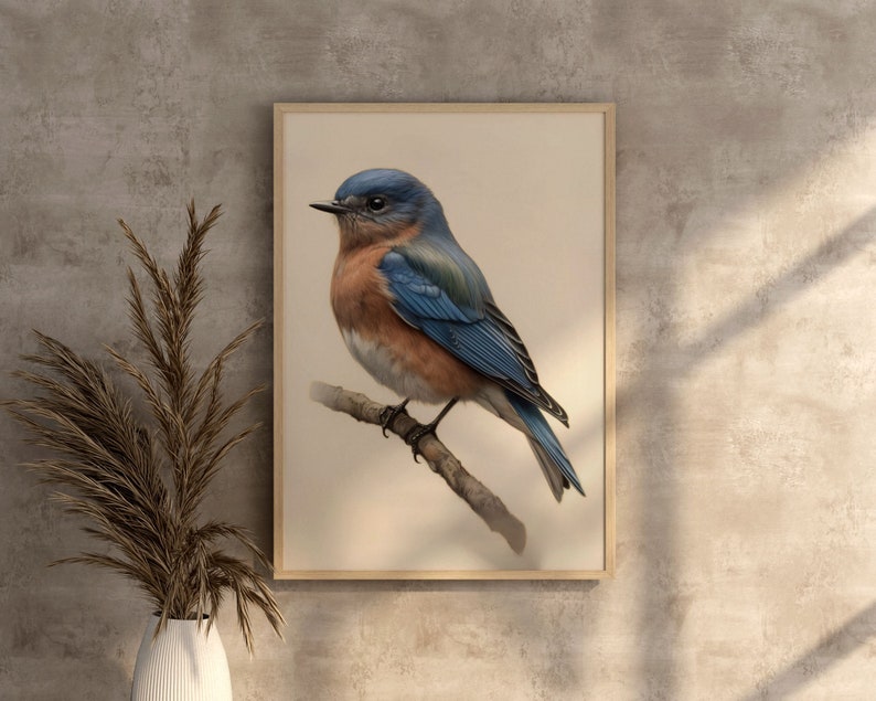 Set of 6 North American Bird Prints Downloadable Birds Gift Art Set ...