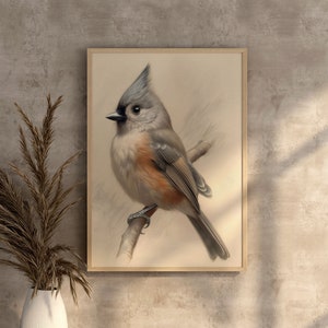 Set of 6 North American Bird Prints Downloadable Birds Gift Art Set ...