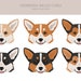 Welsh Corgi Pembroke Clipart Bundle, Pem Corgi Puppy Clipart, Dog High ...