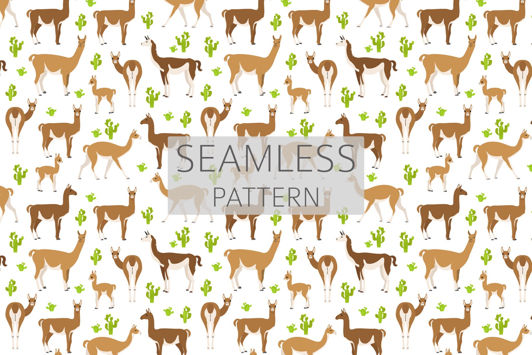 Guanaco Clipart Bundle, Camelids Clipart, Huanaco High Quality PNG ...