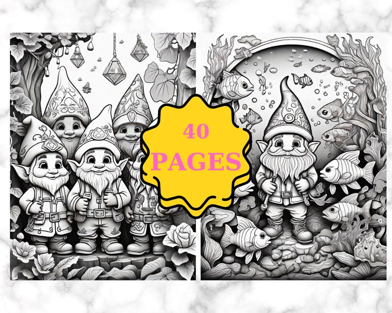 Whimsical Dwarf Coloring Pages - Enchanting Coloring Pages for All Ages ...