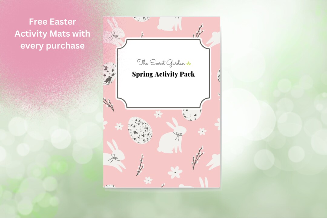 Springtime Fun: Kids Activity Pack - Printable Crafts, Games ...