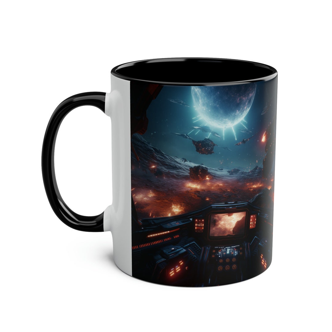 Starfield Style Colorful Spacesuit Space Gaming Mugs Xbox - Etsy
