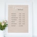 Opening Hours Template Salon Hours Template Printable Salon Hours ...