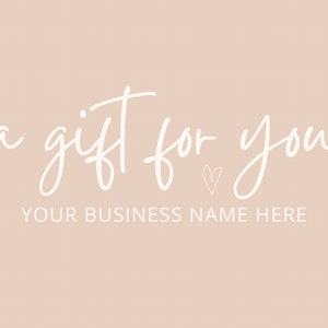 Gift Card Template Gift Certificate Template DIY Gift Voucher Editable ...