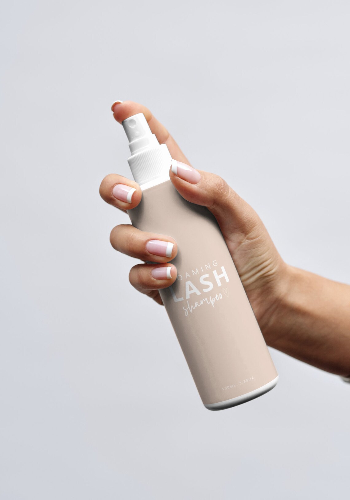 Lash Shampoo Template Lash Foam Shampoo Lashes Bottle Template Lash ...