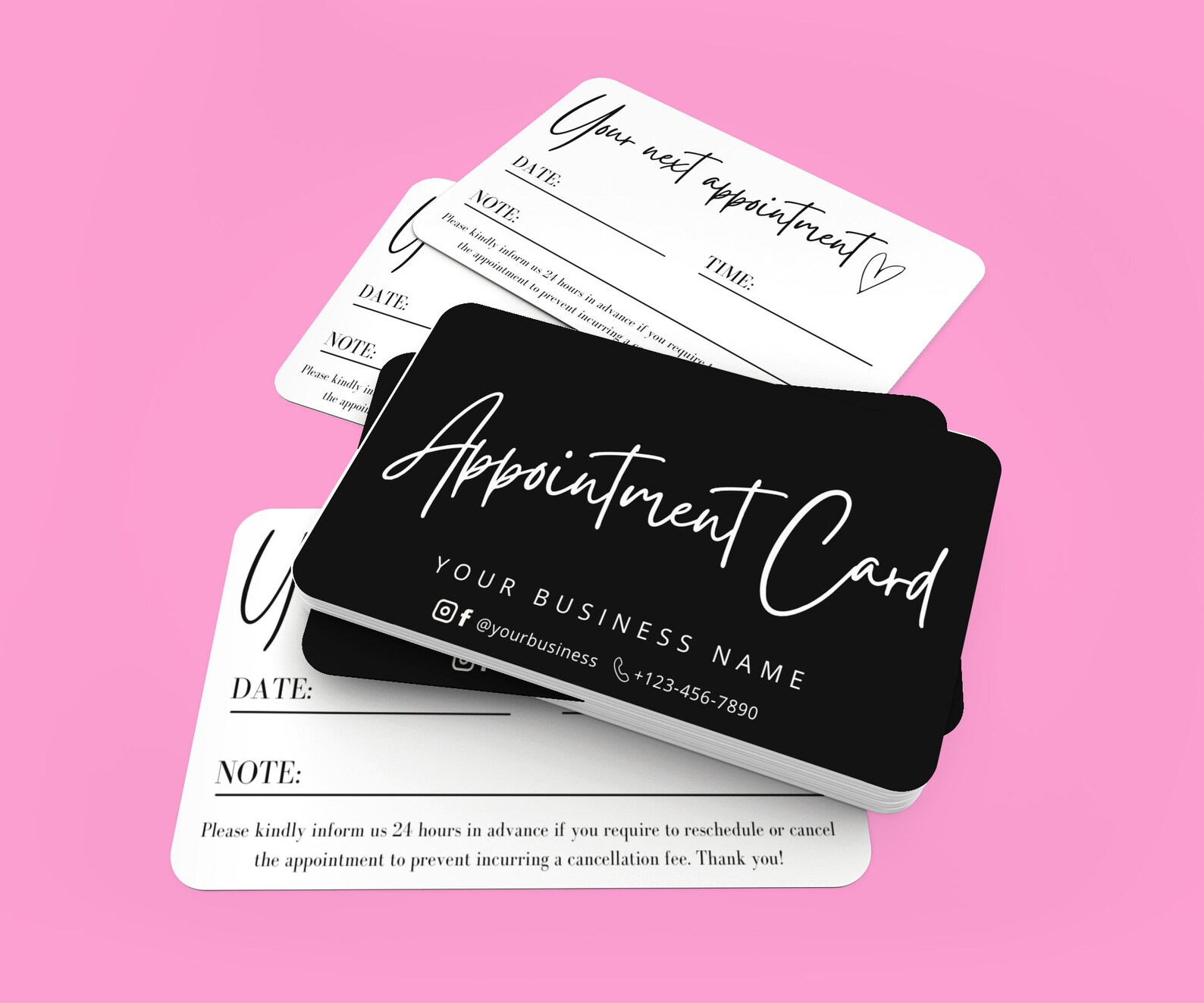 Appointment Card Template Reminder Card Template Next - Etsy