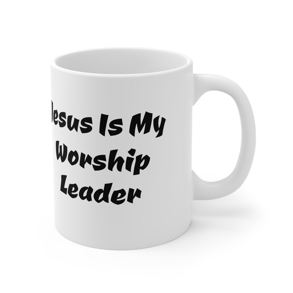 Jesus is My Worship Leader Ceramic Coffee Mug Religious - Etsy