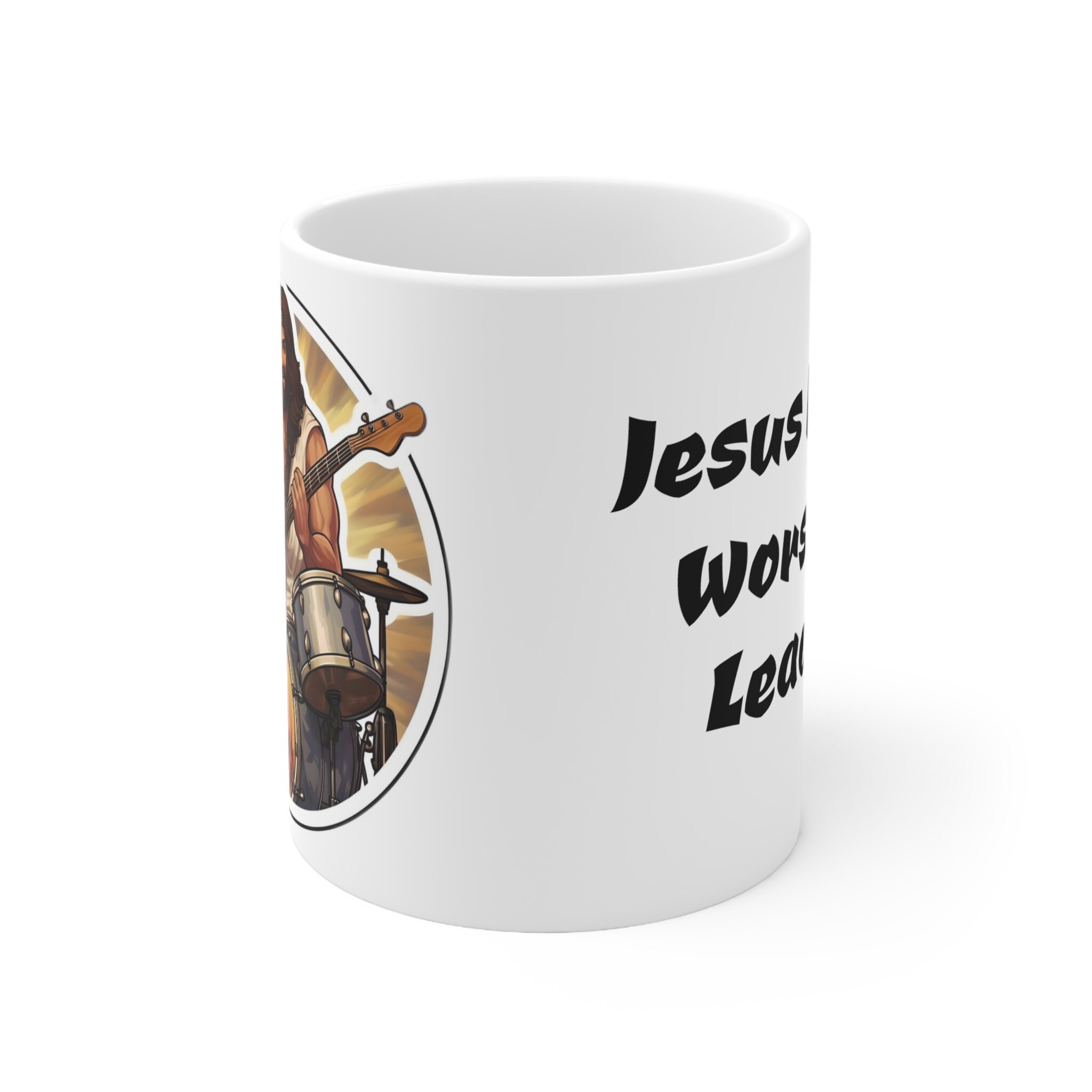 Jesus is My Worship Leader Ceramic Coffee Mug Religious - Etsy