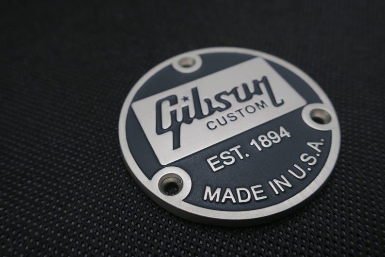 Custom Toggle Switch Cover Plate for Les Paul Style Guitarscrews ...