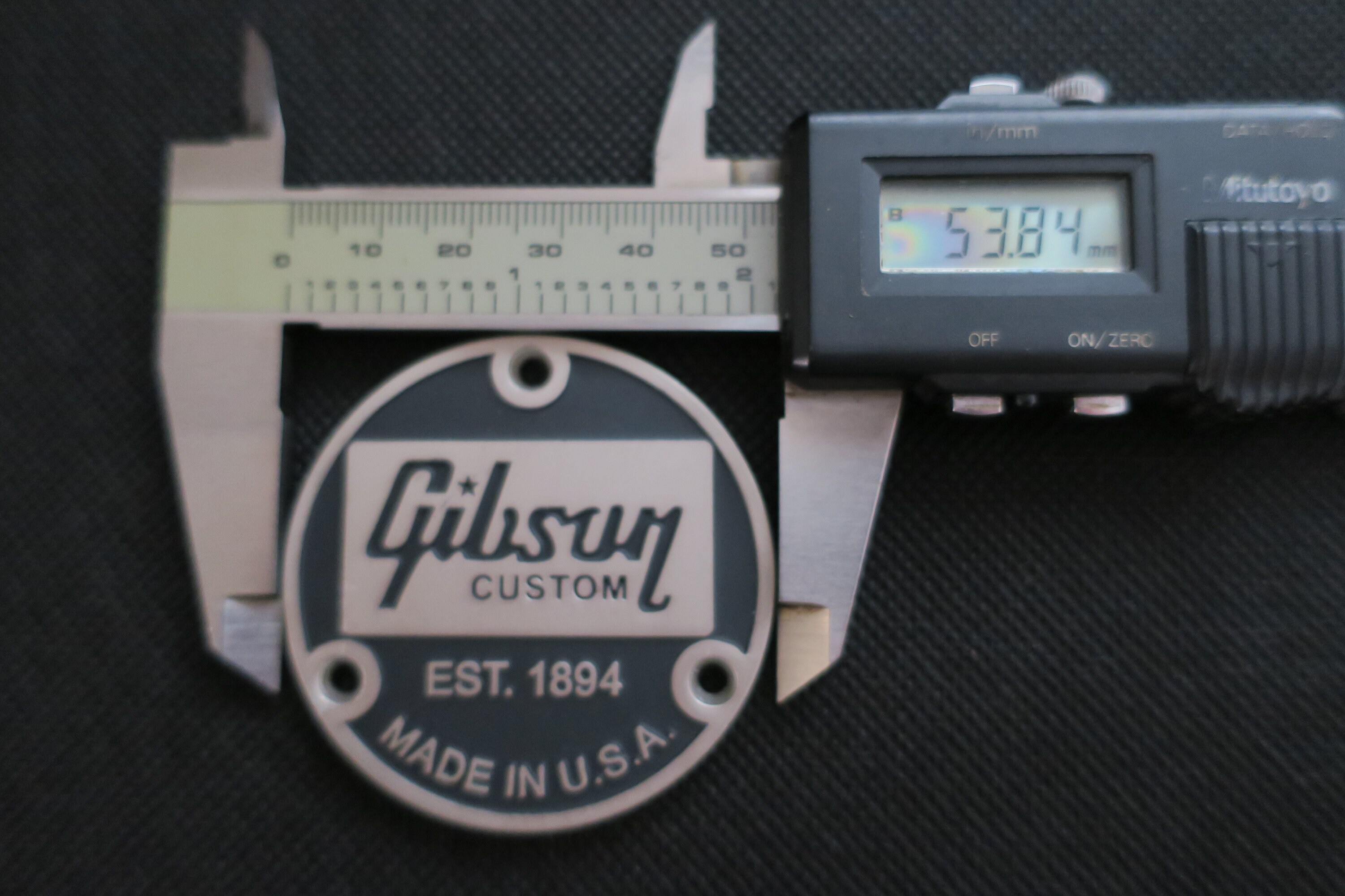 Custom Toggle Switch Cover Plate for Les Paul Style Guitarscrews ...