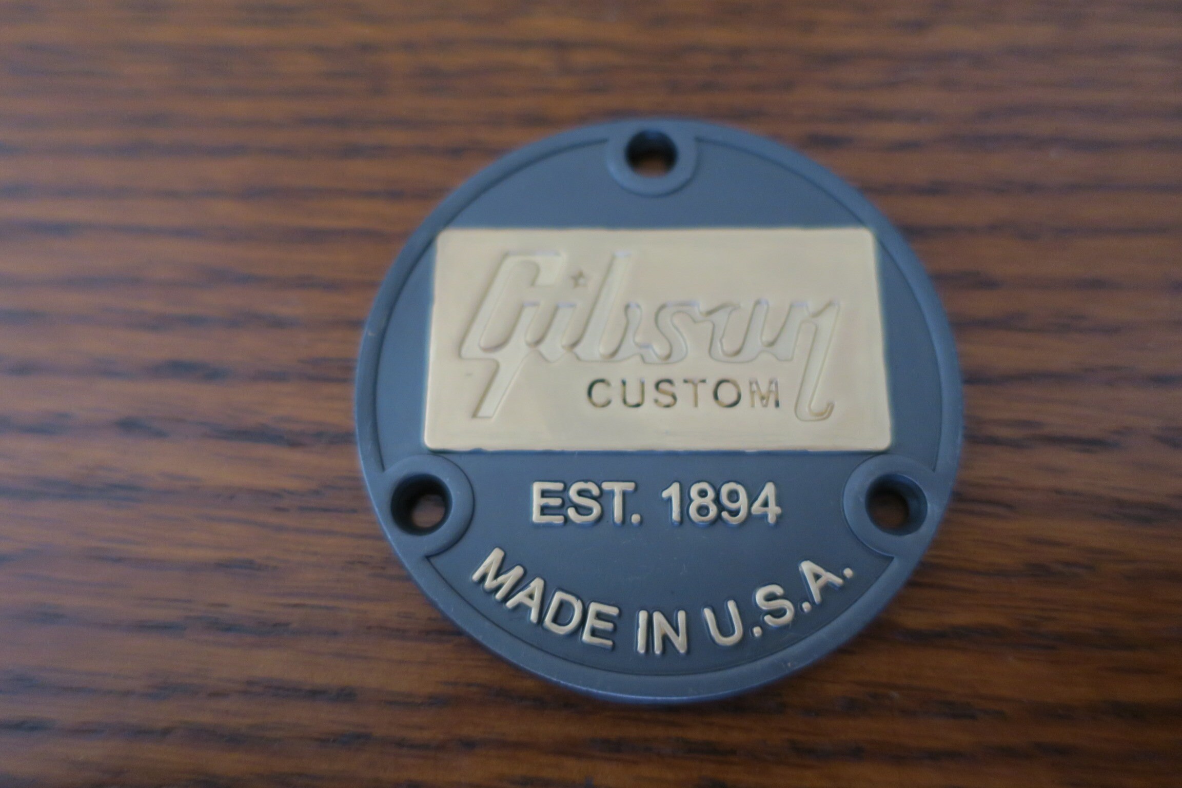 Custom Toggle Switch Cover Plate for Les Paul Style Guitarscrews ...