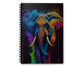 Spiral Notebook Ruled Line - Etsy