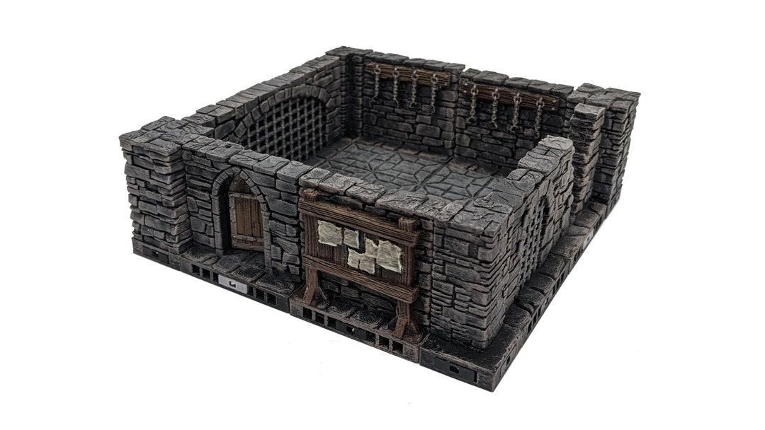 Prison Extension Pre-painted Magnetized Starter Tiles for Dungeons and ...