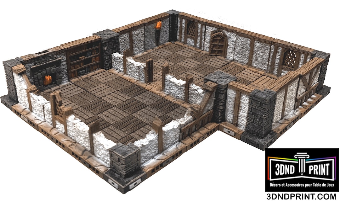 Tavern Set Magnetized Prepainted Tiles Starter for Dungeons and Dragons ...