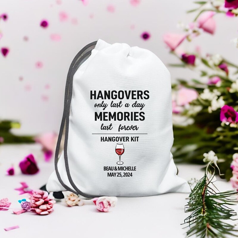 Hangover Kit Bag - Etsy