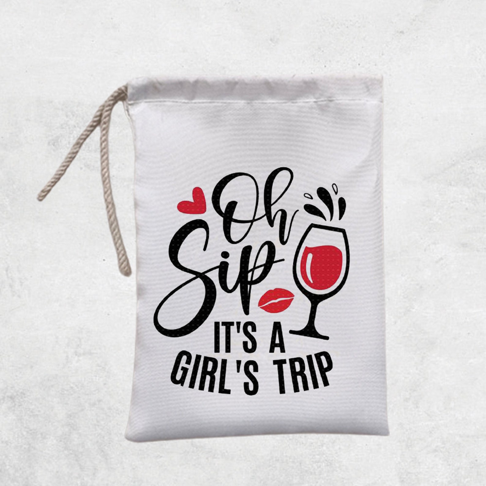 Oh Sip It's A Girls Trip Bags-customized Recovery Kit-girls Weekend ...
