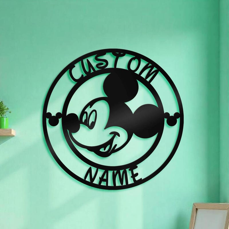 Mickey Mouse Room Decor - Etsy