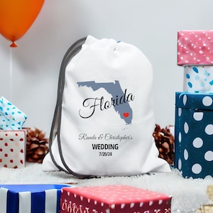 Destination Wedding Favor Personalized Florida Wedding Favor Beach ...
