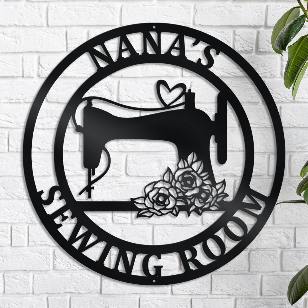 Customize Sewing Room Sign family Christmas Gift Craft Room Décor ...