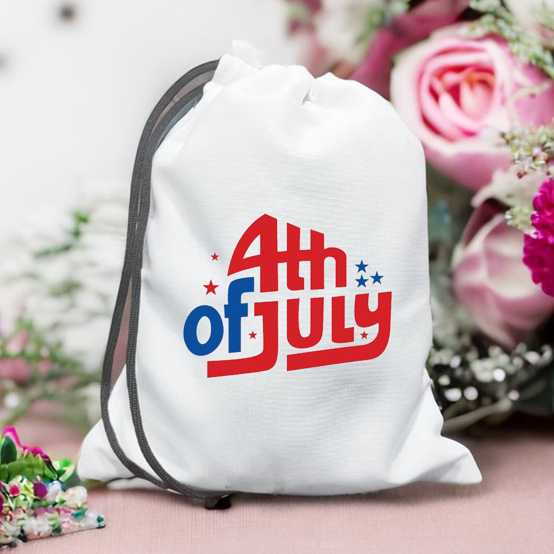 Independence Day Party Bags, Freedom Day Favor Bag, Happy 4th of July ...