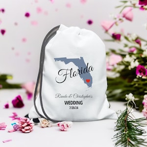 Destination Wedding Favor Personalized Florida Wedding Favor Beach ...