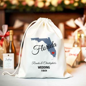 Destination Wedding Favor - Personalized Florida Wedding Favor - Beach ...