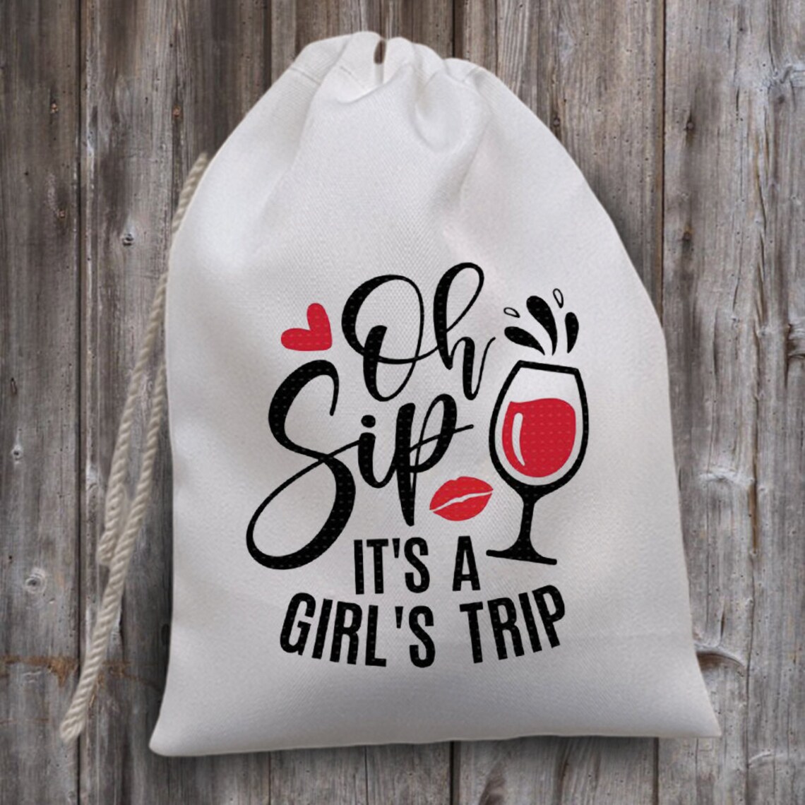 Oh Sip It's A Girls Trip Bags-customized Recovery Kit-girls Weekend Trip Party Bags-bachelorette ...