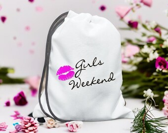 Let's Go Girls Party Favor Bag Bachelorette Birthday Treat Bag Mini ...