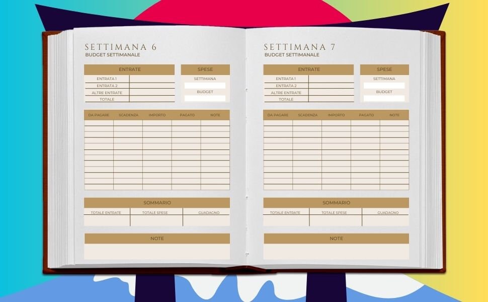 Kakebo Budget Planner, Printable Monthly Budget Spreadsheet. Multiply ...