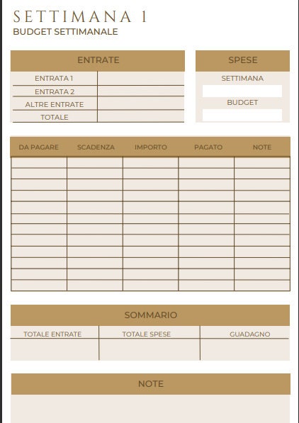 Kakebo Budget Planner, Printable Monthly Budget Spreadsheet. Multiply ...