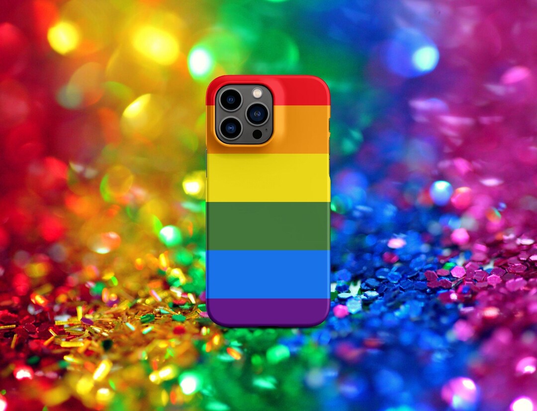 Premium Pride Flag LGBTQ | Aesthetic Phone Case | iPhone 16 Pro Max ...