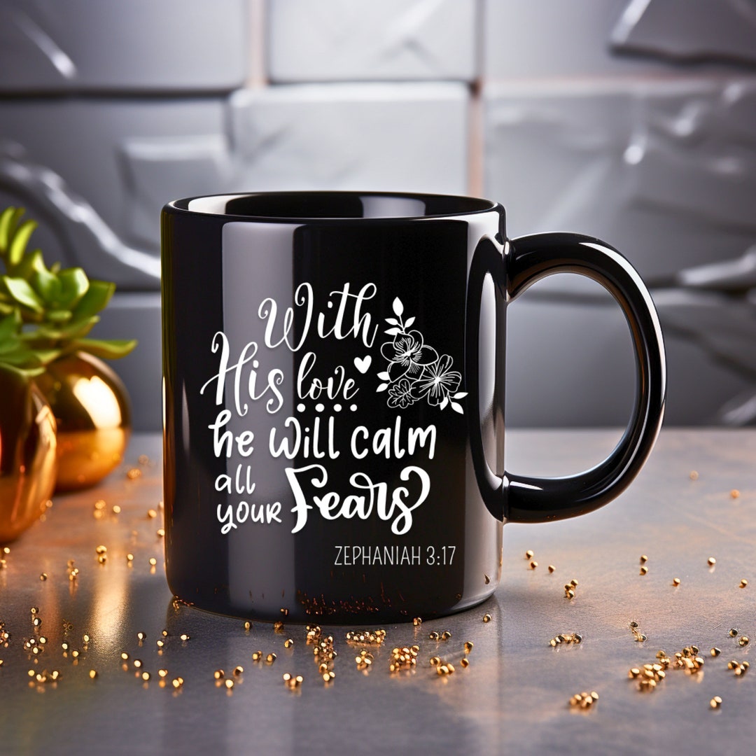 Faith Coffee Mug: Bible Verse Dad Mug - Supportive Baptism Gift - Etsy