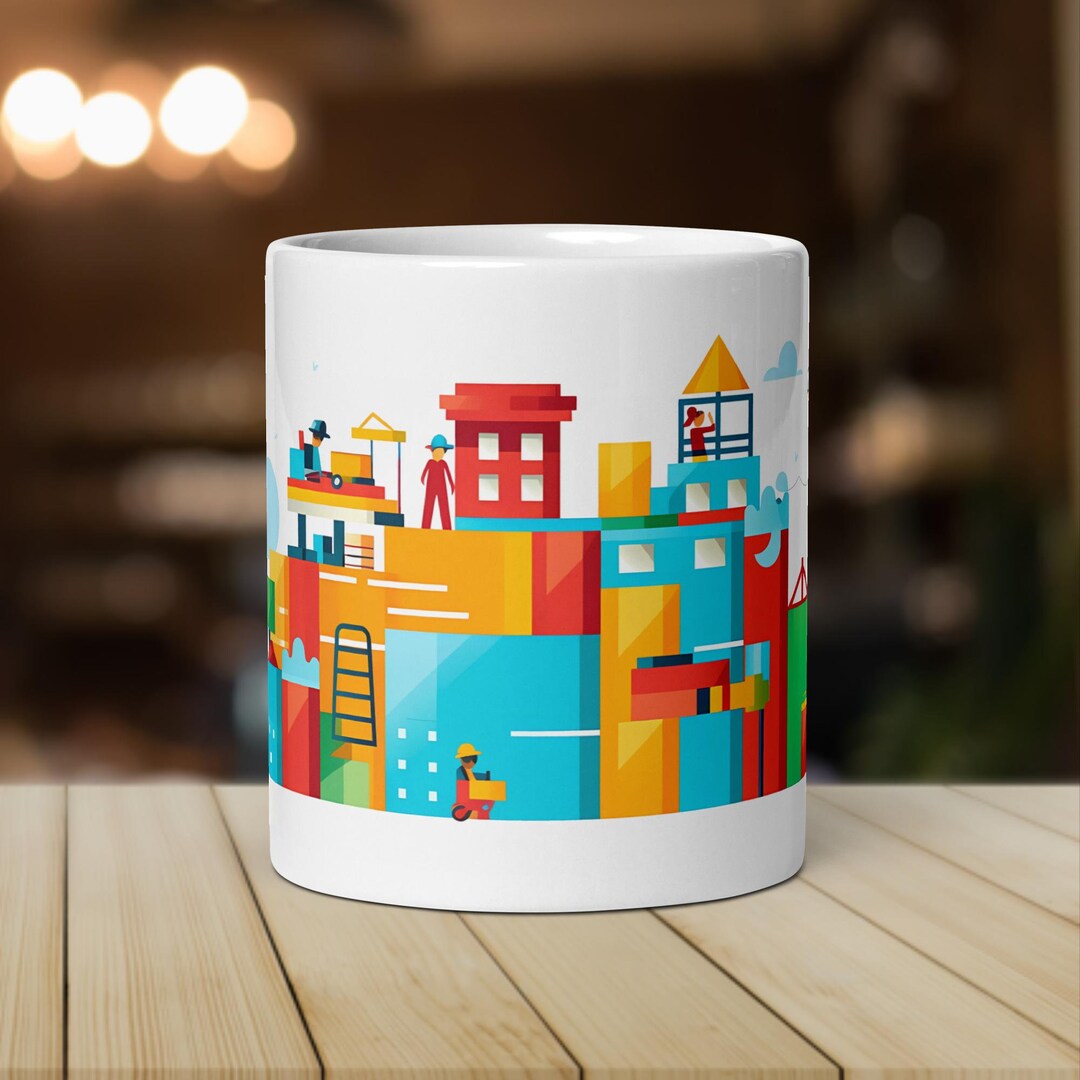 The Construction Site | Funny Work Mug | Funny Coffee Mug | Gift for ...