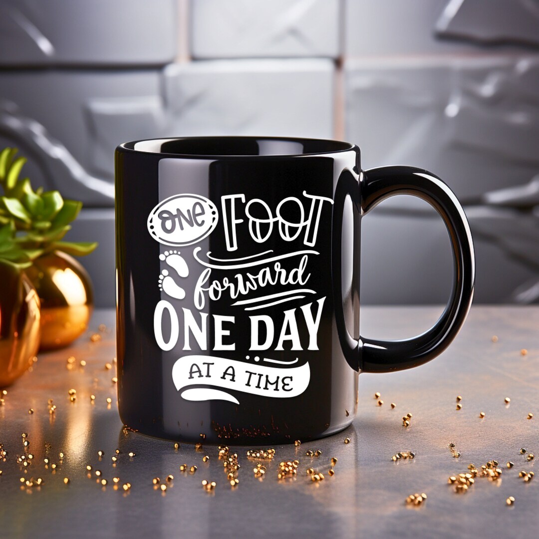 One Foot Forward - Bible Verse Faith Coffee Mug - Dad Mug With ...
