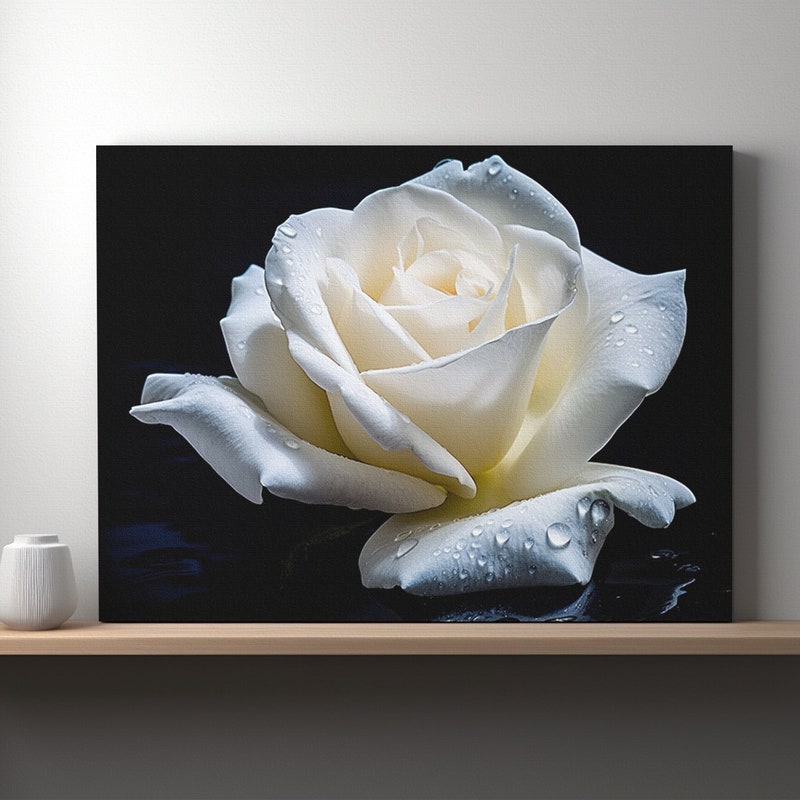 White Rose - Etsy