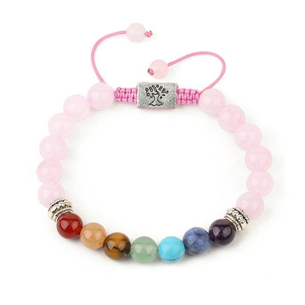 7 Chakra Bracelet - Etsy