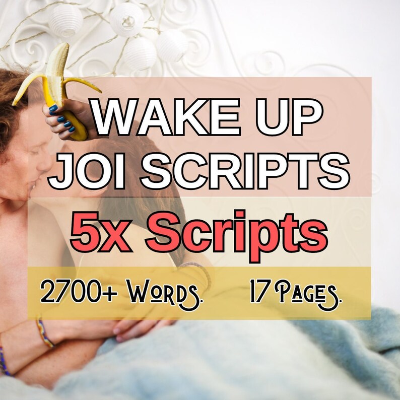Wake Up Onlyfans Sexting Joi Script Sexting Script Sph Etsy
