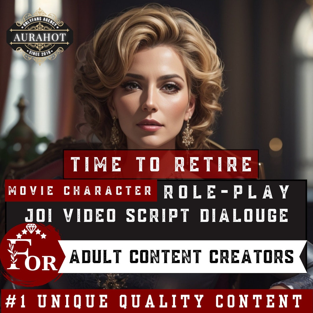 Movie Character Role Play JOI Script Kit Onlyfans Sexting - Etsy