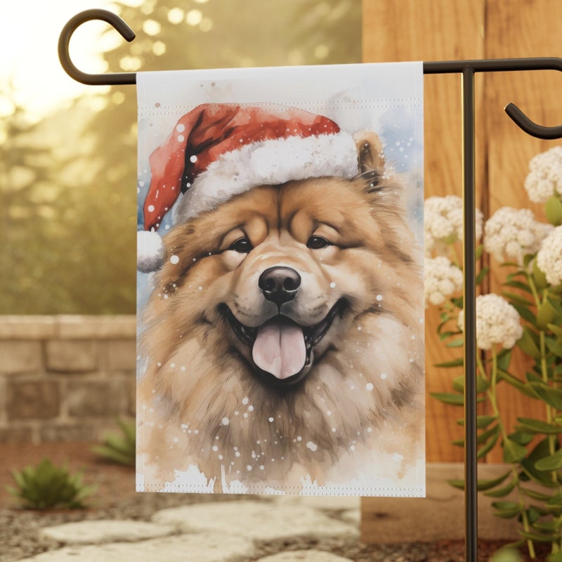 Chow Chow Garden Flags - Etsy