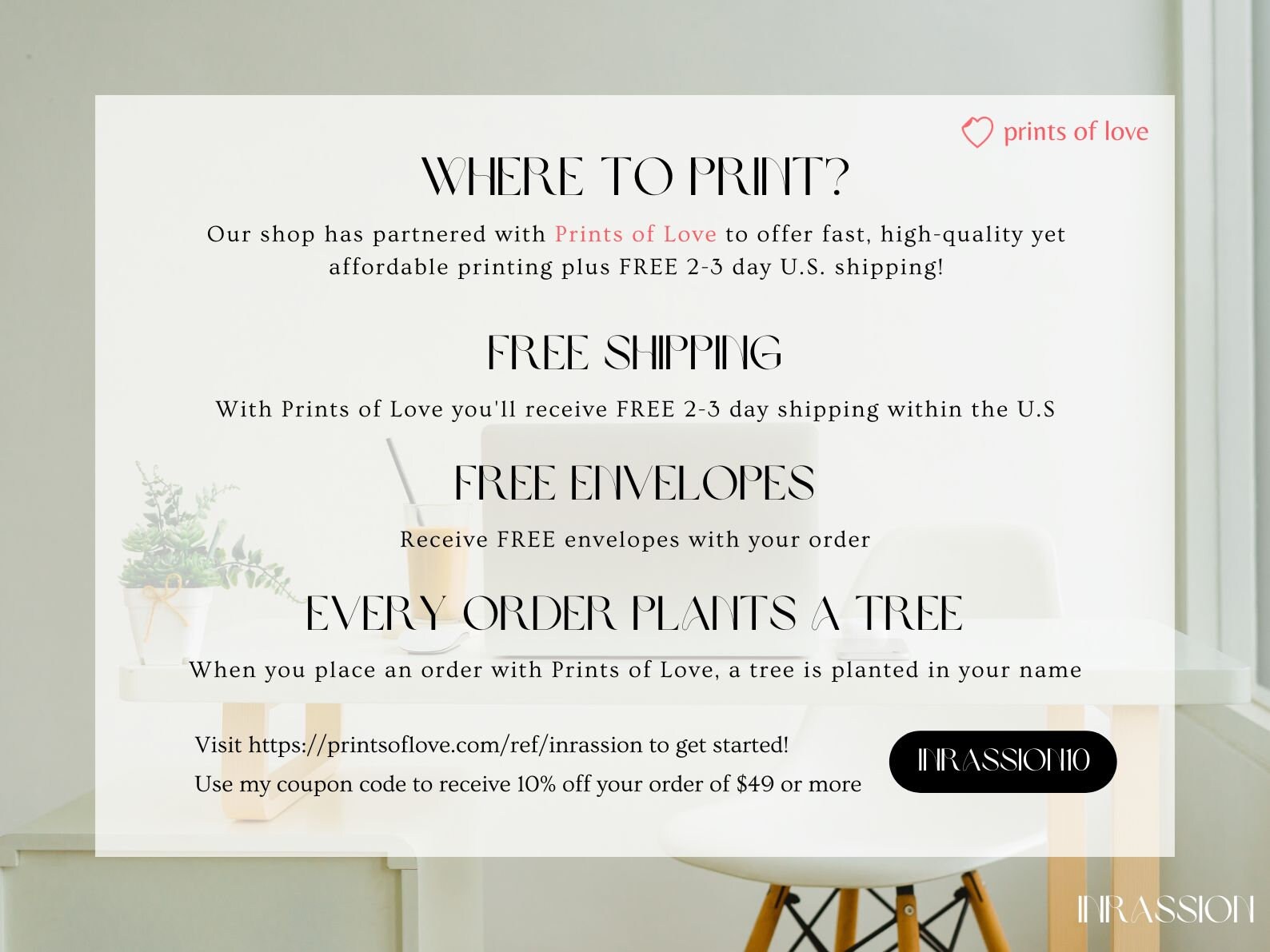 Minimalist Business Thank You Card Template, Editable Small Business ...