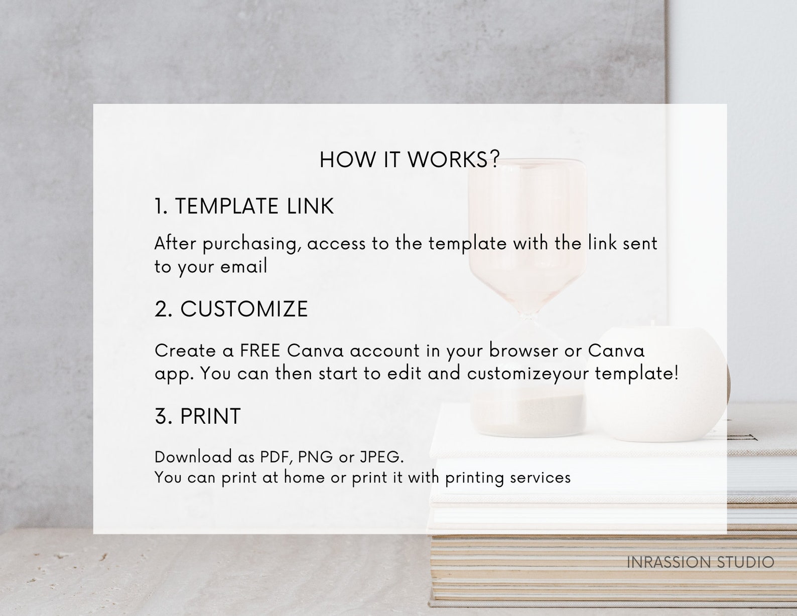 Retro Receipt Template, Custom Business Receipt, Canva Printable Small ...