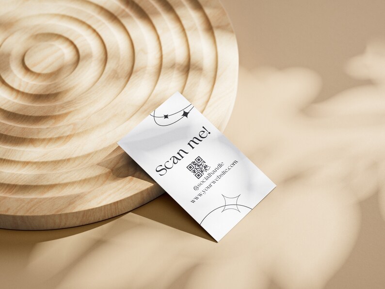 Minimalist Business Thank You Card Template, Editable Small Business ...